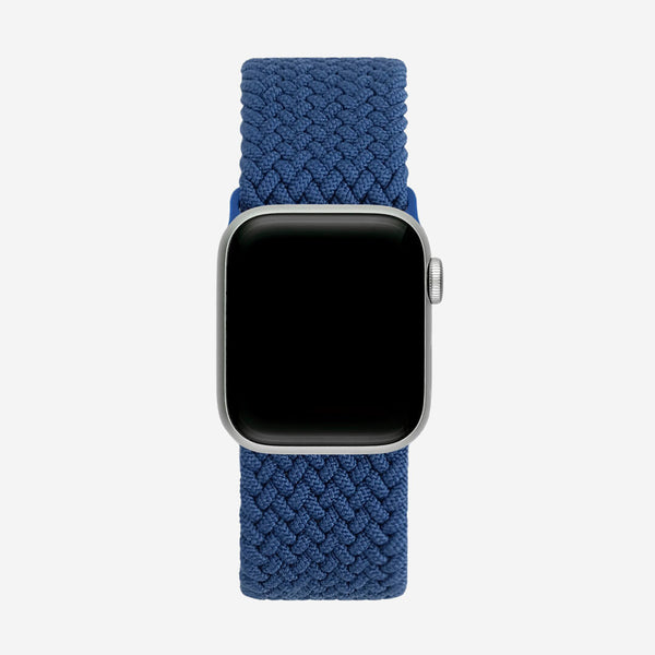 Maui Braided Loop Apple Watch Band - Atlantic Blue - The Salty Fox